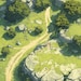 Grassland Battlemaps, Dnd Maps, Plains, D&D, City, Gridded Maps, Roll20 ...