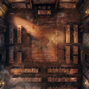 Library Battlemaps, Dnd Maps, D&D, Wizard's Academy, Pathfinder ...