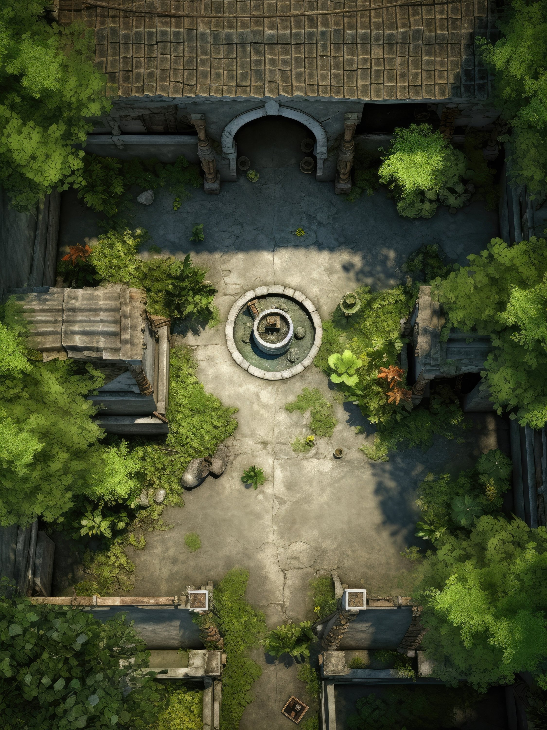 Castle Battlemaps, Dnd Maps, Fort, D&D, Pathfinder, Gridded Maps ...