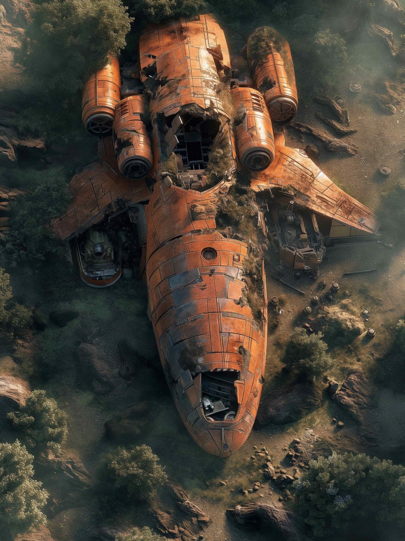 Spaceship Battlemaps, Dnd Maps, Sci-fi, Modern, Gridded Maps, Star Wars ...