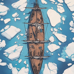 Ice Battlemaps, Snow, Dnd Maps, Winter, Arctic, D&D, Tundra, Gridded ...