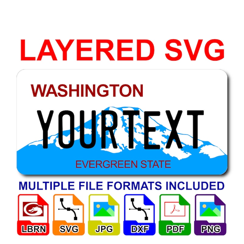 Wa Laser Svg Files - Etsy