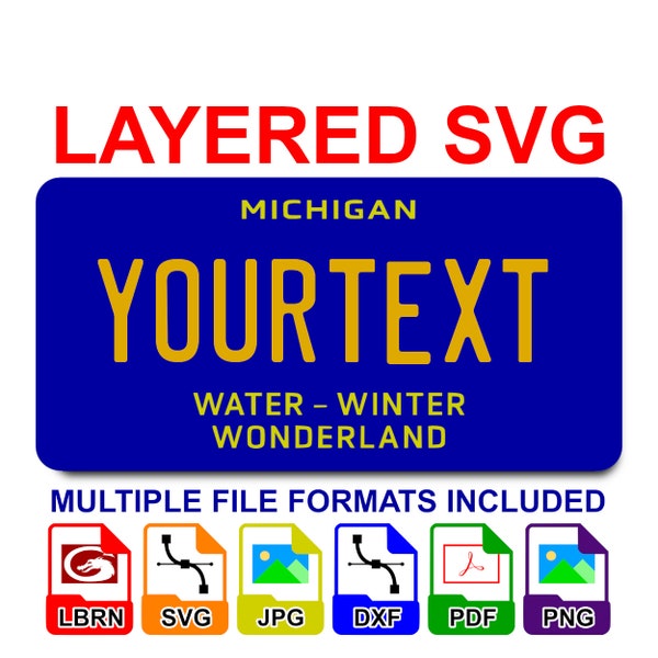 Michigan Cricut - Etsy