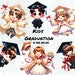Kids Graduation Clipart: Elementary School Diploma (PNG) - Etsy