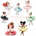 Watercolor Ballerina Clipart, Pastel Ballet PNG - Etsy