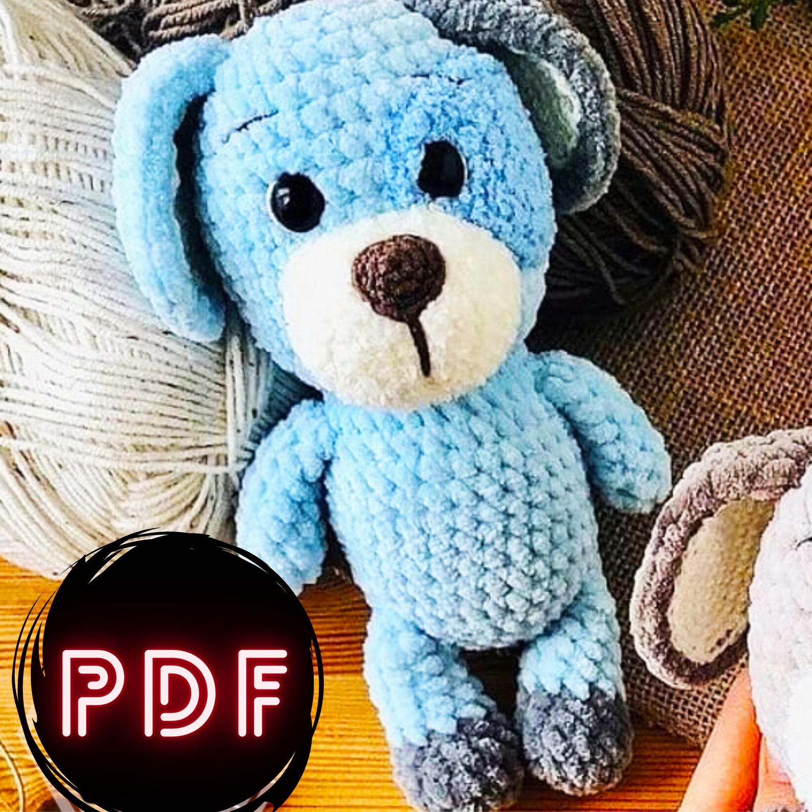 Dachshund Dog Crochet Pattern, Stuffed Animal Crochet Pattern ...