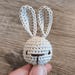 Tiny Bunny Bookmark Crochet Pattern - Etsy