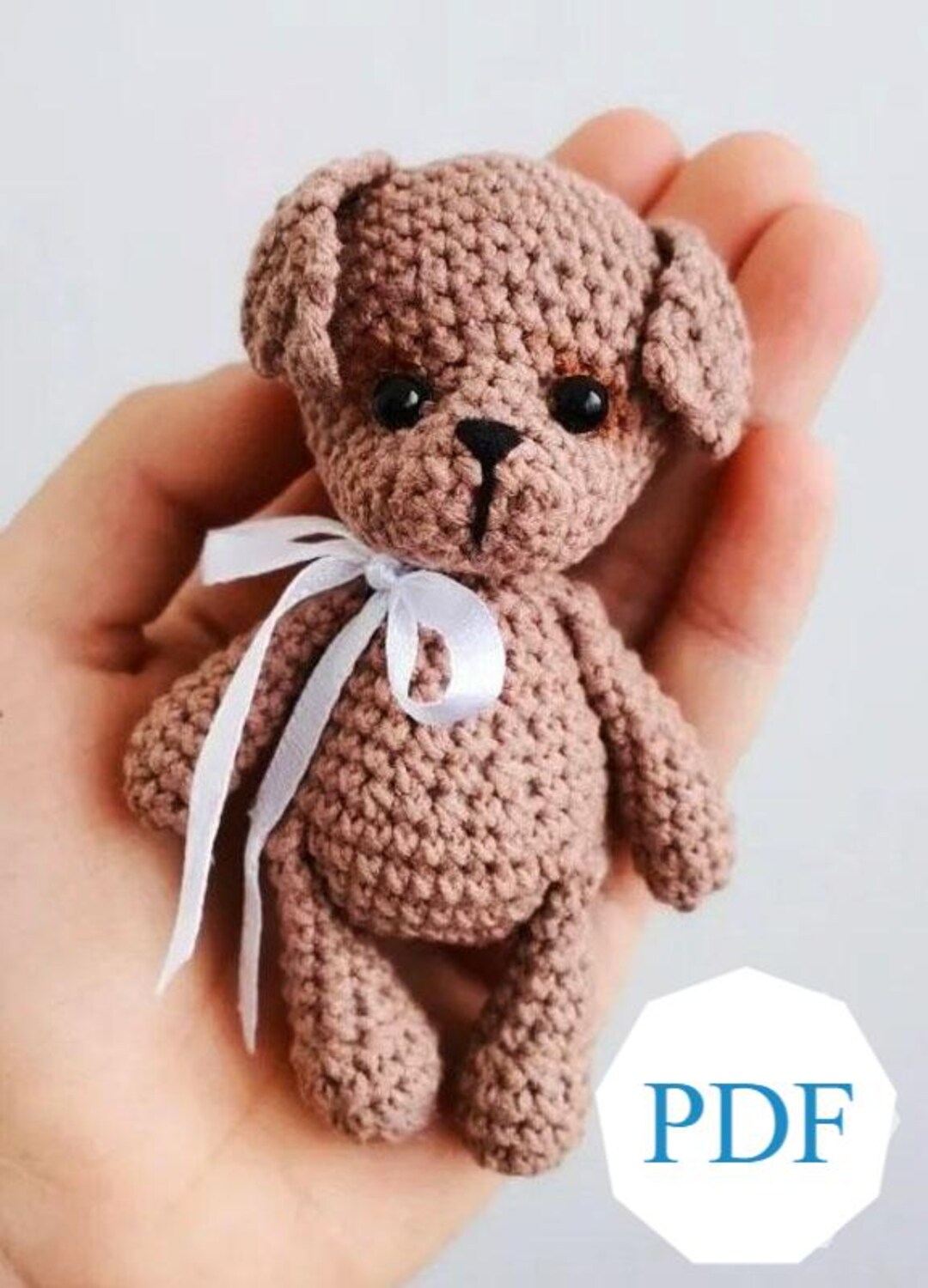 Crochet PATTERN Dog, Amigurumi Tutorial PDF in English, Crochet Puppy ...