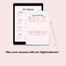 Digital Wellness Planner | 12-week Year Calendar | Goal Setting & Habit ...