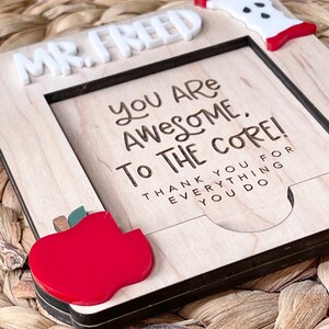 Teacher Appreciation Gift | Post It Note Holder | End of School Year ...