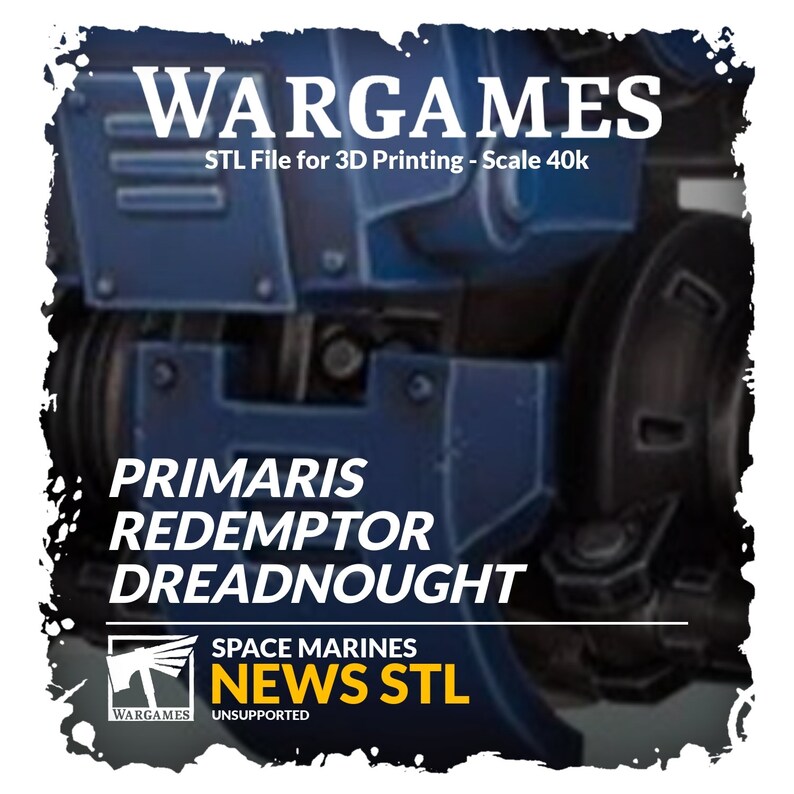 STL Battle Dreadnought 40K Scale STL Files for 3D Printing - Etsy