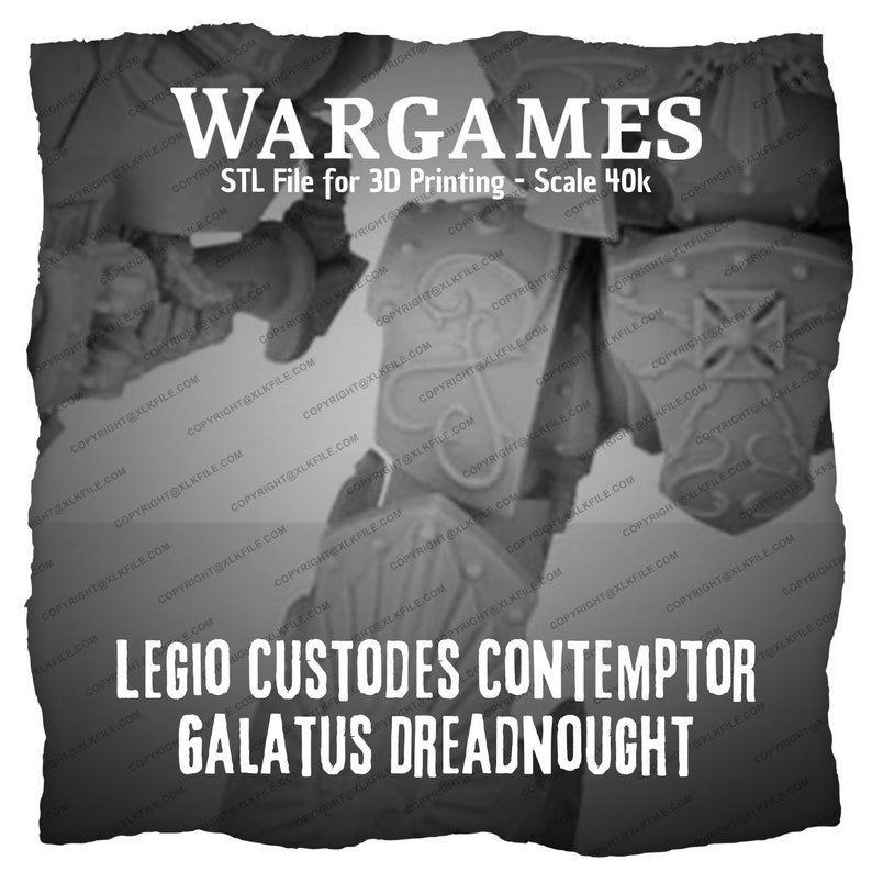 STL File for 3D Printing 40k Scale A.custodes 8 - Etsy