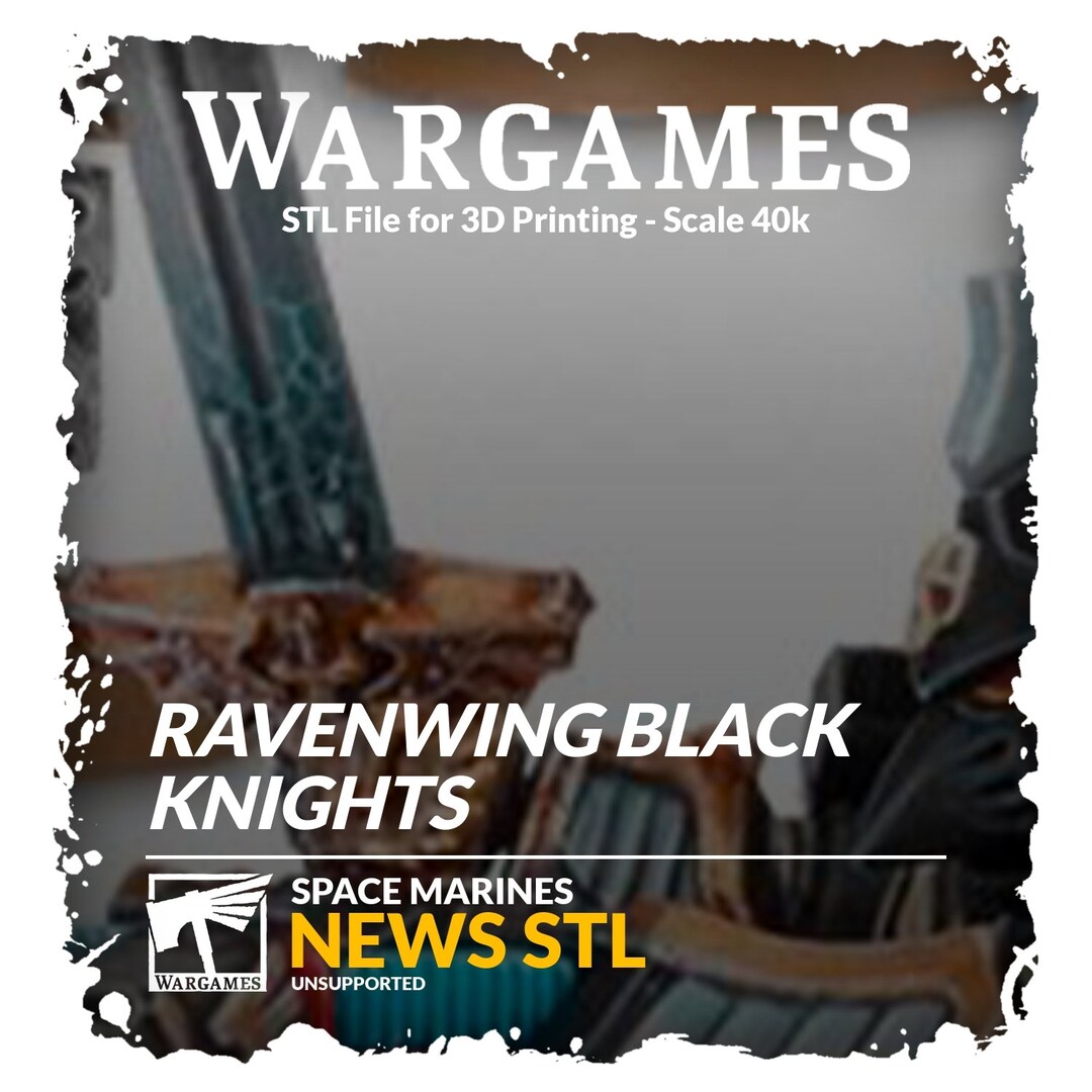 STL Dark Cavalry 3D Printable STL Files in 40k Scale - Etsy