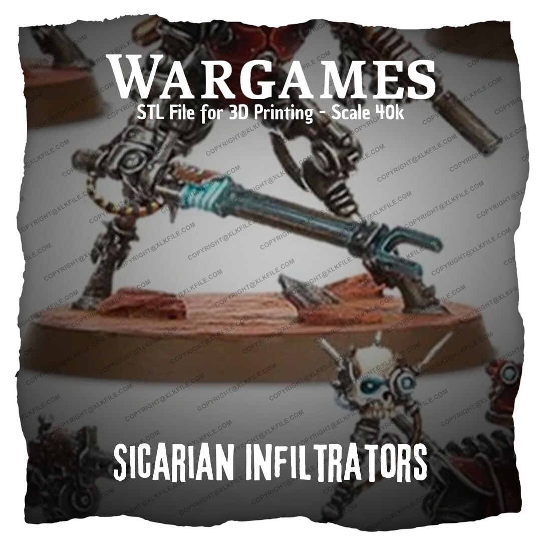 STL File for 3D Printing 40k Scale A.mechanicus 18 - Etsy