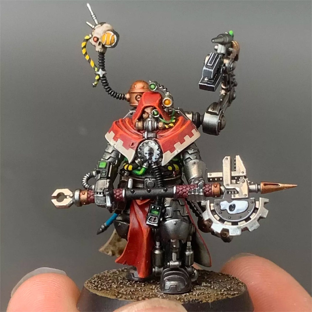 STL Mechanoid Cleric Engineer 40K Scale STL Files for 3D Printing - Etsy