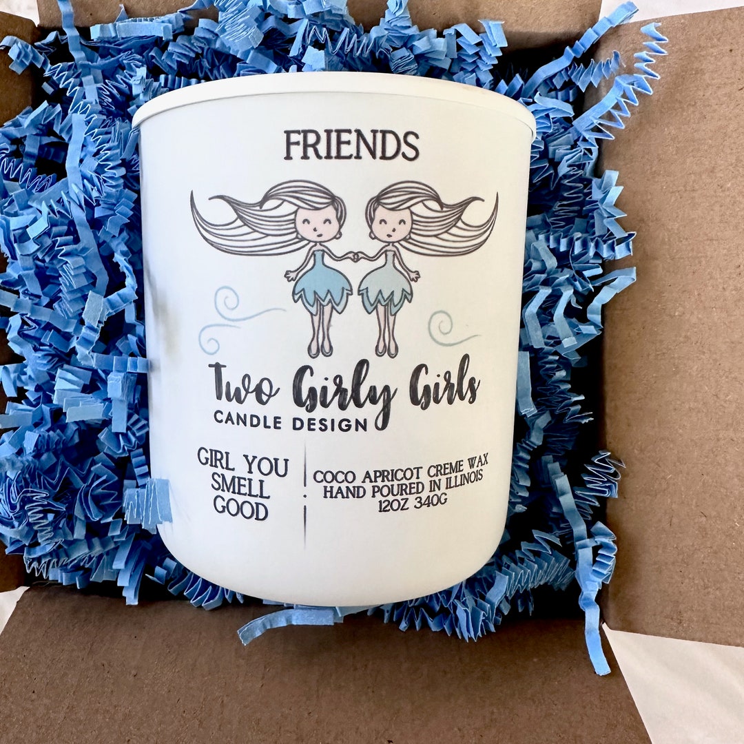 Personalized Friends Candle Best Friends Gift Candle for Friend Custom ...