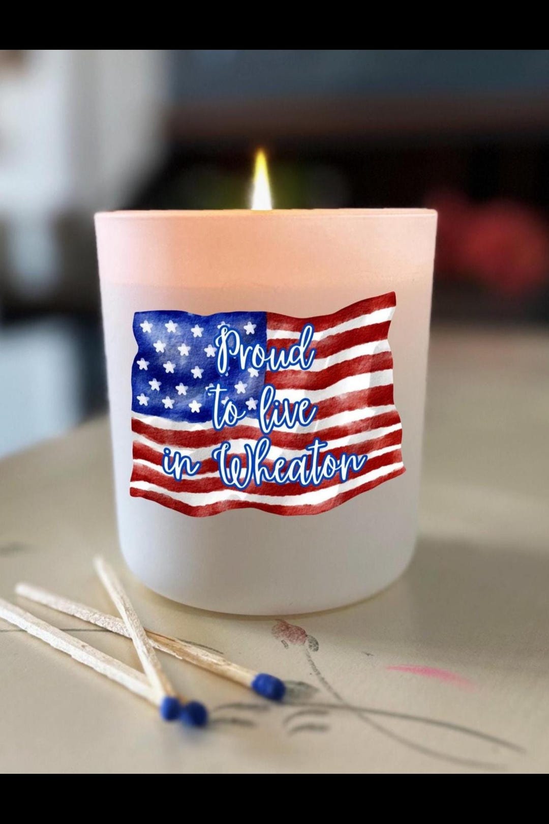 Citronella Candle Gift Box – Personalized Candle With Matches & Vase ...