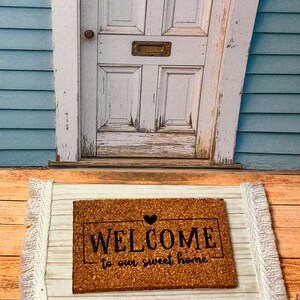 Dollhouse Miniatures Welcome Mat, Miniature Door Mat, Door Rug ...