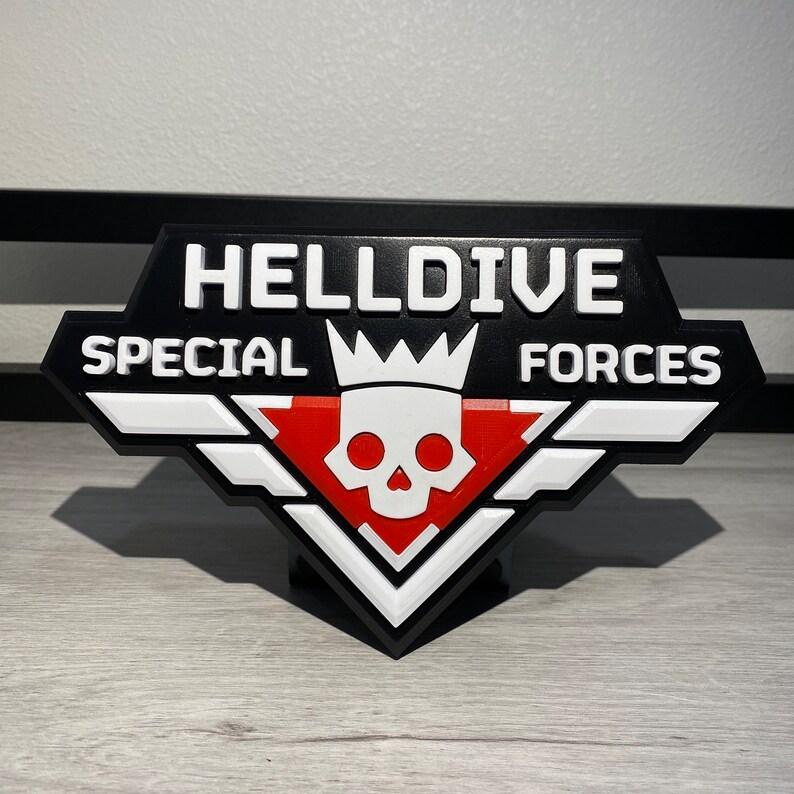 Helldivers 2 Helldive Difficulty Emblem Collectibles - Etsy