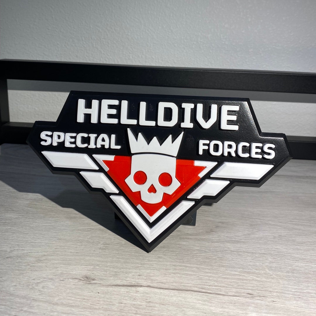 Helldivers 2 - Helldive Difficulty Emblem - Collectibles - Etsy
