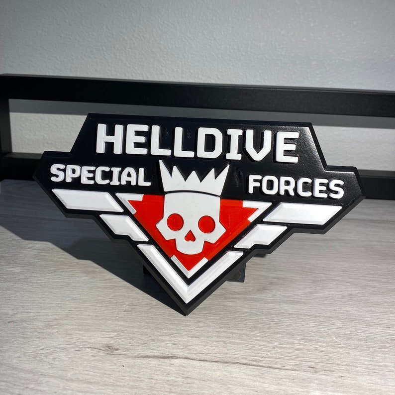 Helldivers 2 Helldive Difficulty Emblem Collectibles - Etsy