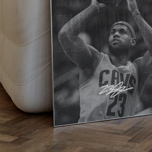 Lebron James Motivation Poster Bundle, LA Lakers Art Print, Basketball ...