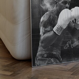 Oleksandr Usyk Poster, Boxing Wall Art, Prints Downloadable, Black and ...