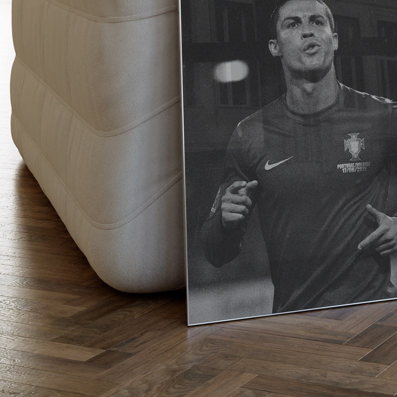 Cristiano Ronaldo Poster Bundle, Soccer Art Print, Football Art Print ...