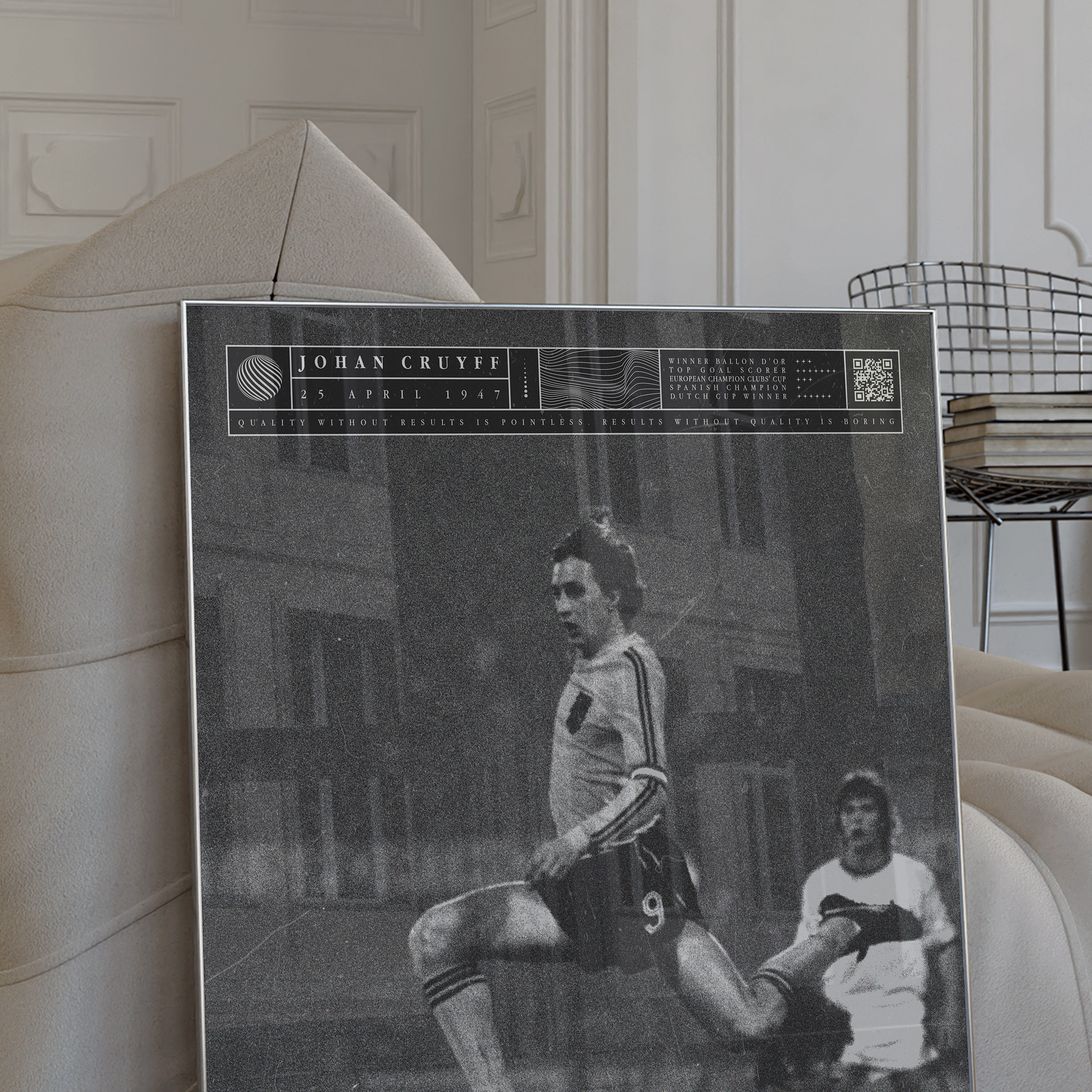 Diego Maradona, Johan Cruyff, Pele Poster Bundler, Soccer Art Print ...