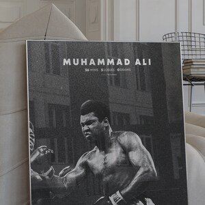 Muhammad Ali Poster Bundle: Vintage Boxing Wall Art (downloadable ...