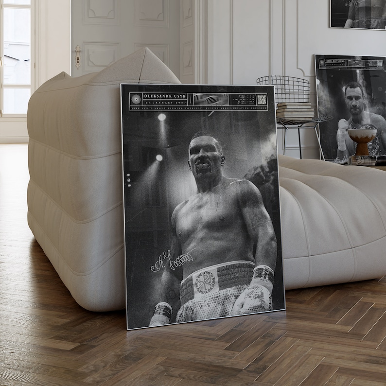 Vitali Klitschko, Wladimir Klitschko, Oleksandr Usyk Poster Bundle, Box ...