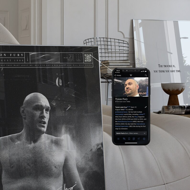 Tyson Fury Poster, Box Poster, Legend Wall Art, Home Decor Art - Etsy