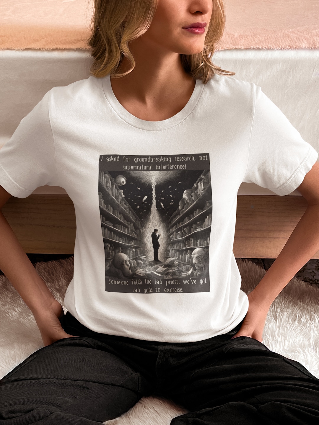 Exorcism Funny Lab Graduate School Graphic Bella+canvas T-shirt - Etsy