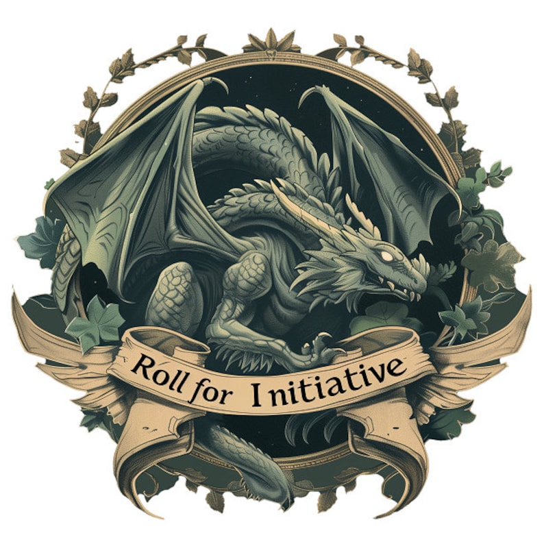 Roll for Initiative Designs for Dnd Gift Like T Shirt Mug Pillow Bag ...