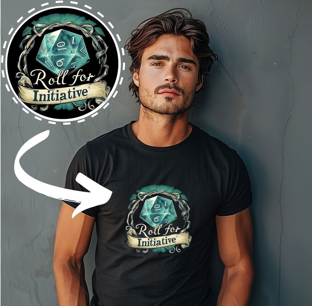 Roll for Initiative Designs for Dnd Gift Like T Shirt Mug Pillow Bag ...