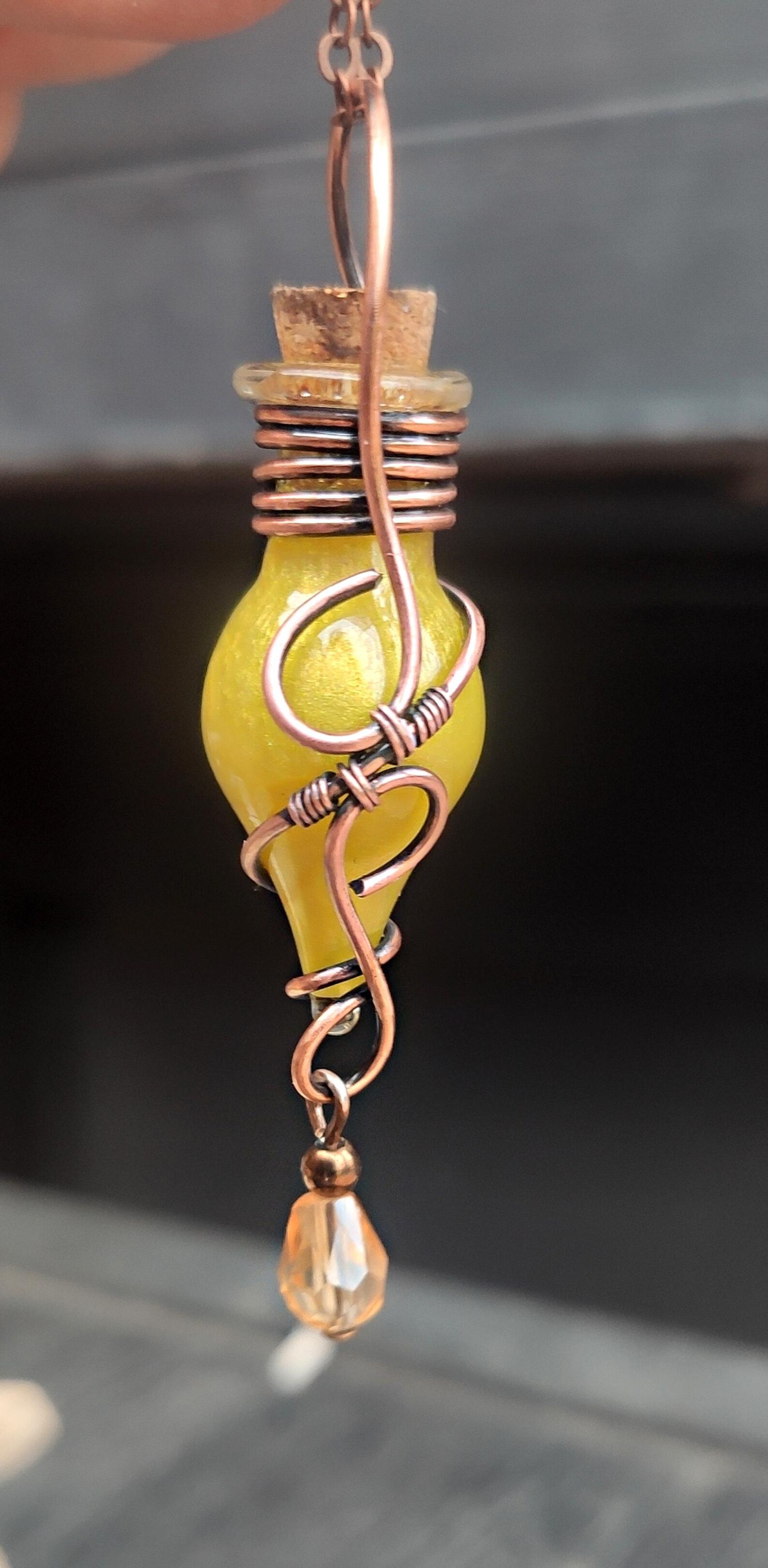 Vial Necklace Pendant Dungeons and Dragons Dnd Jewelry Healing Potion ...