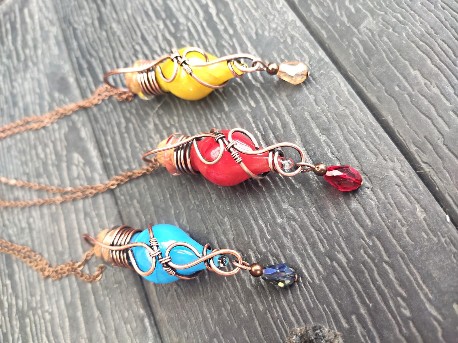 Vial Necklace Pendant Dungeons and Dragons Dnd Jewelry Healing Potion ...