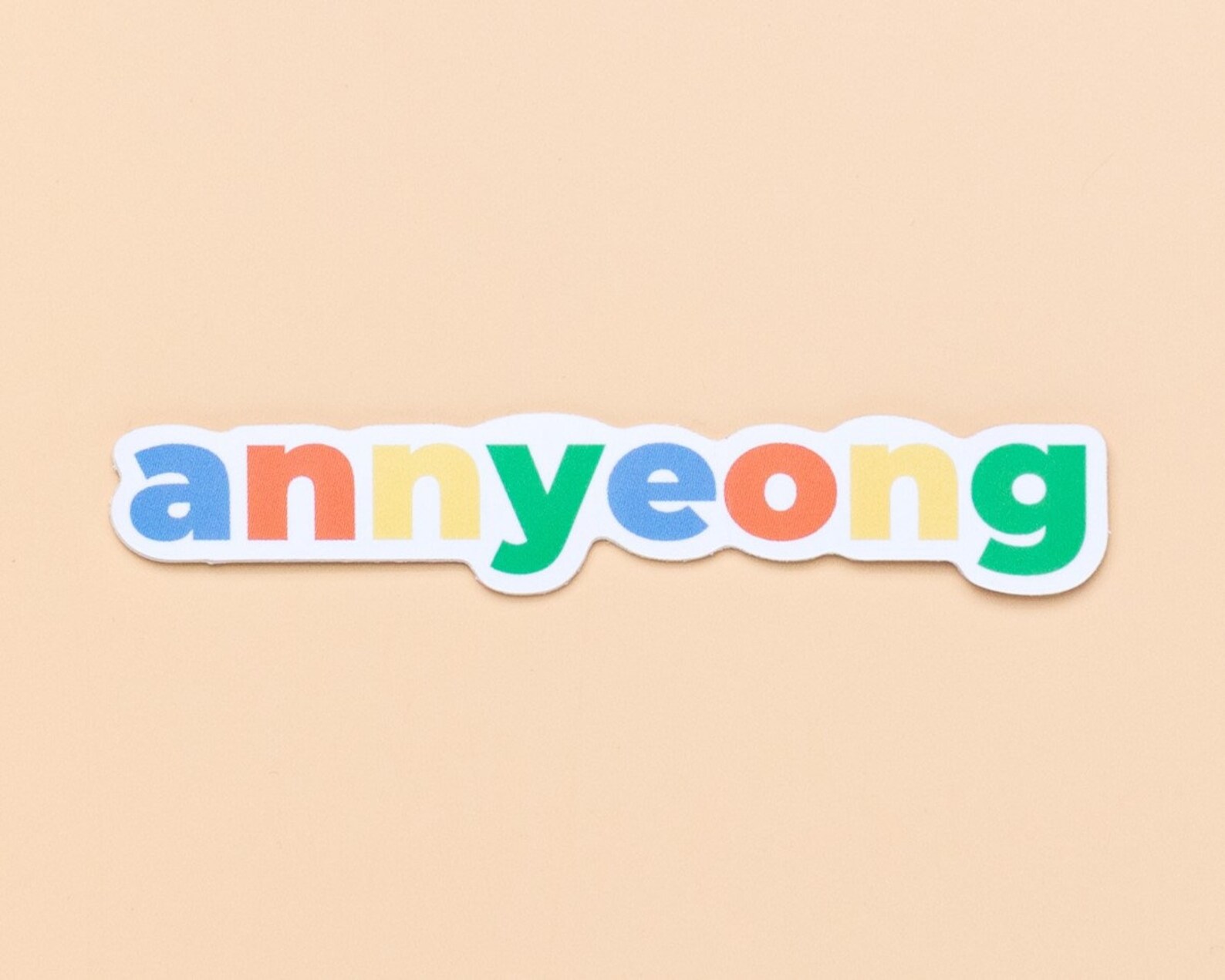 Annyeong (hello) Sticker - Korean Sticker Stationery - Kpop, K Drama ...