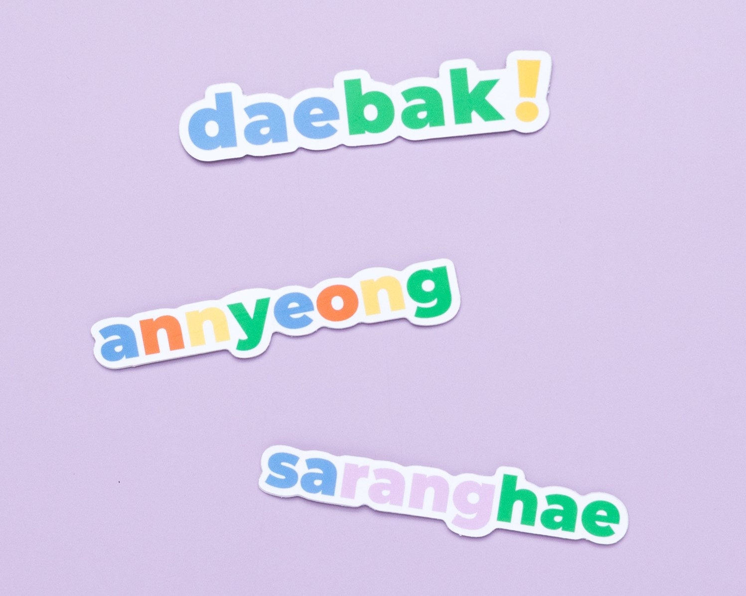 Annyeong (hello) Sticker - Korean Sticker Stationery - Kpop, K Drama ...