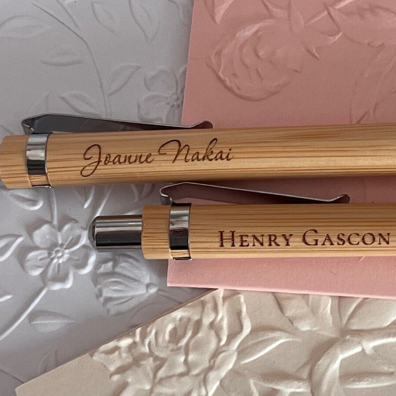 Engraved Bamboo - Etsy