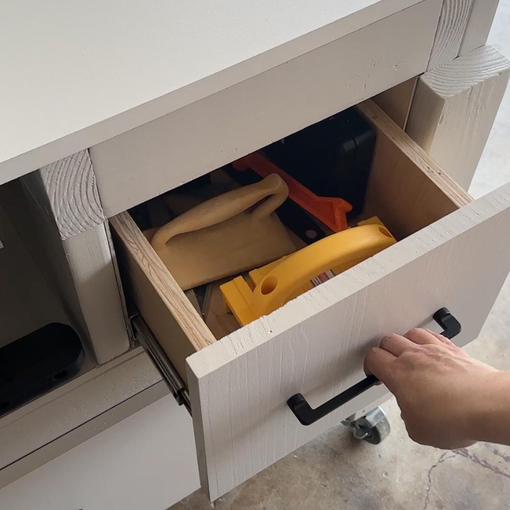 Integrated Storage (ADD ON for the 3-in-1 Mobile Workbench) - Etsy