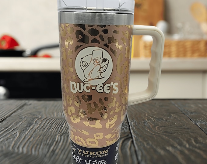 Buc-ee's 40 Oz Tumbler With Straw, Bucees Gifts, Yukon Tumbler ...