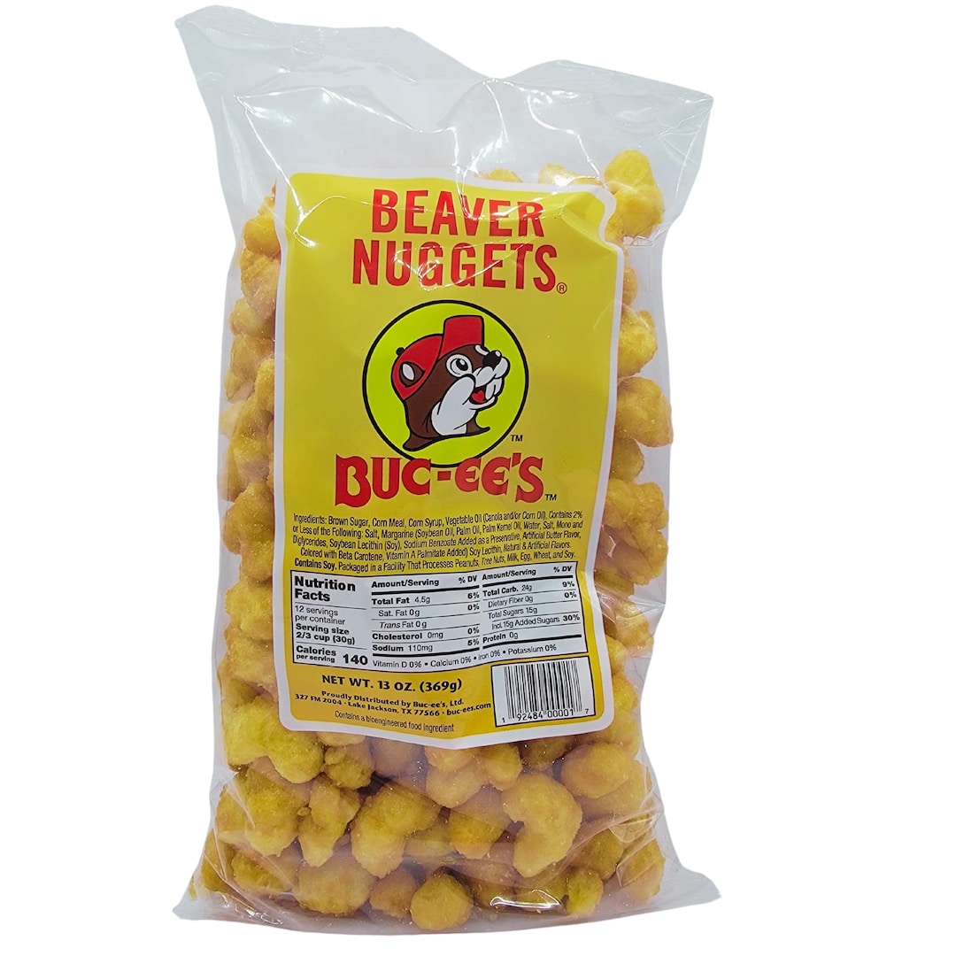 Authentic Buc-ee's Beaver Nuggets, Bucees Snacks, Bucees, Beaver ...