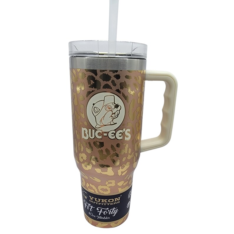 Buc-ee's 40 Oz Tumbler With Straw, Bucees Gifts, Yukon Tumbler ...