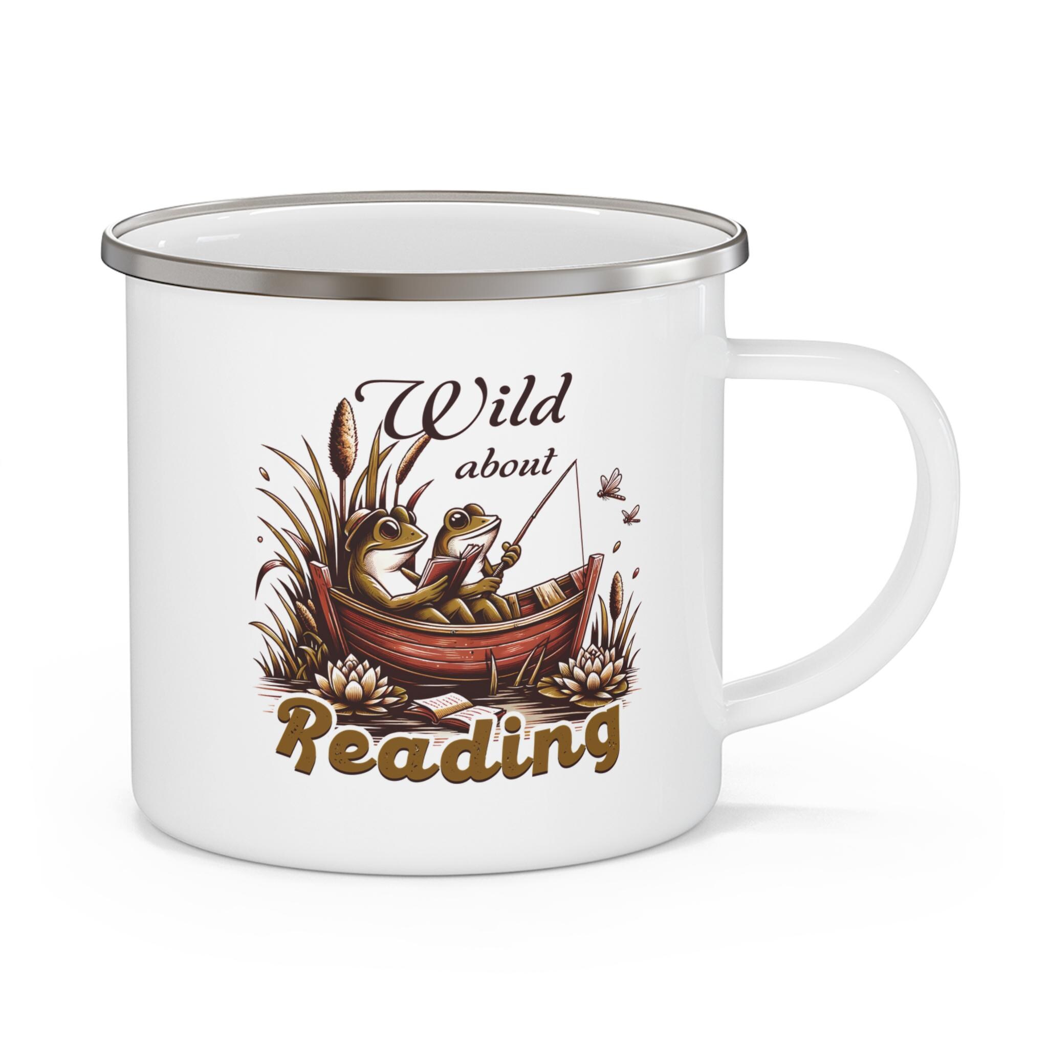 Retro Frog Mug, Frog and Toad, Teacher Gift, Book Lover Gift, Frog and ...