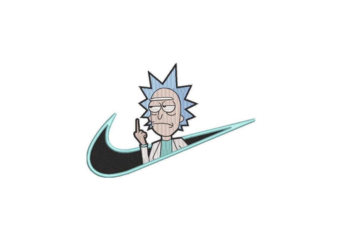 Premium Rick and Morty Embroidery Design - Etsy
