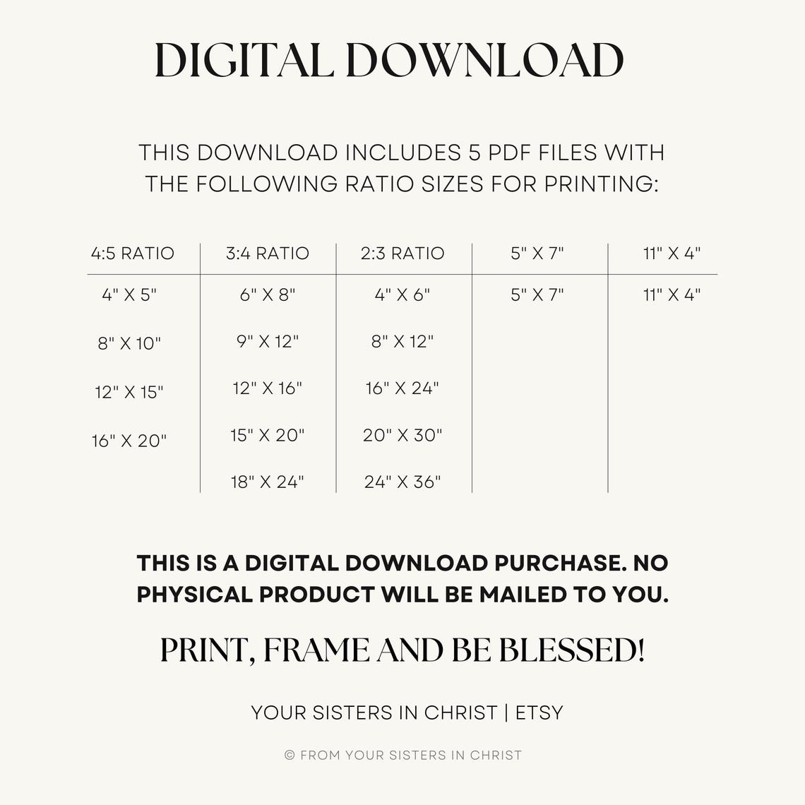 Qavah Scripture Print | Wait on the Lord | Christian Printable Wall Art ...