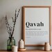 Qavah Scripture Print | Wait on the Lord | Christian Printable Wall Art ...