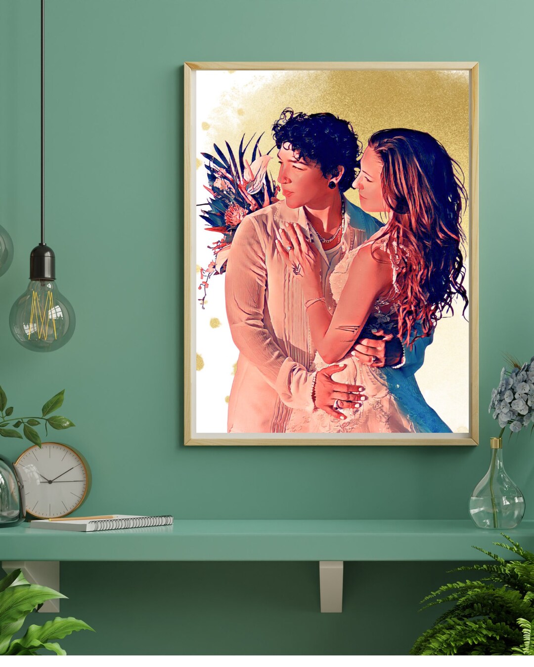 Turn a Photo Into 3 Custom Portraits, Digital Painting, Convert Picture ...