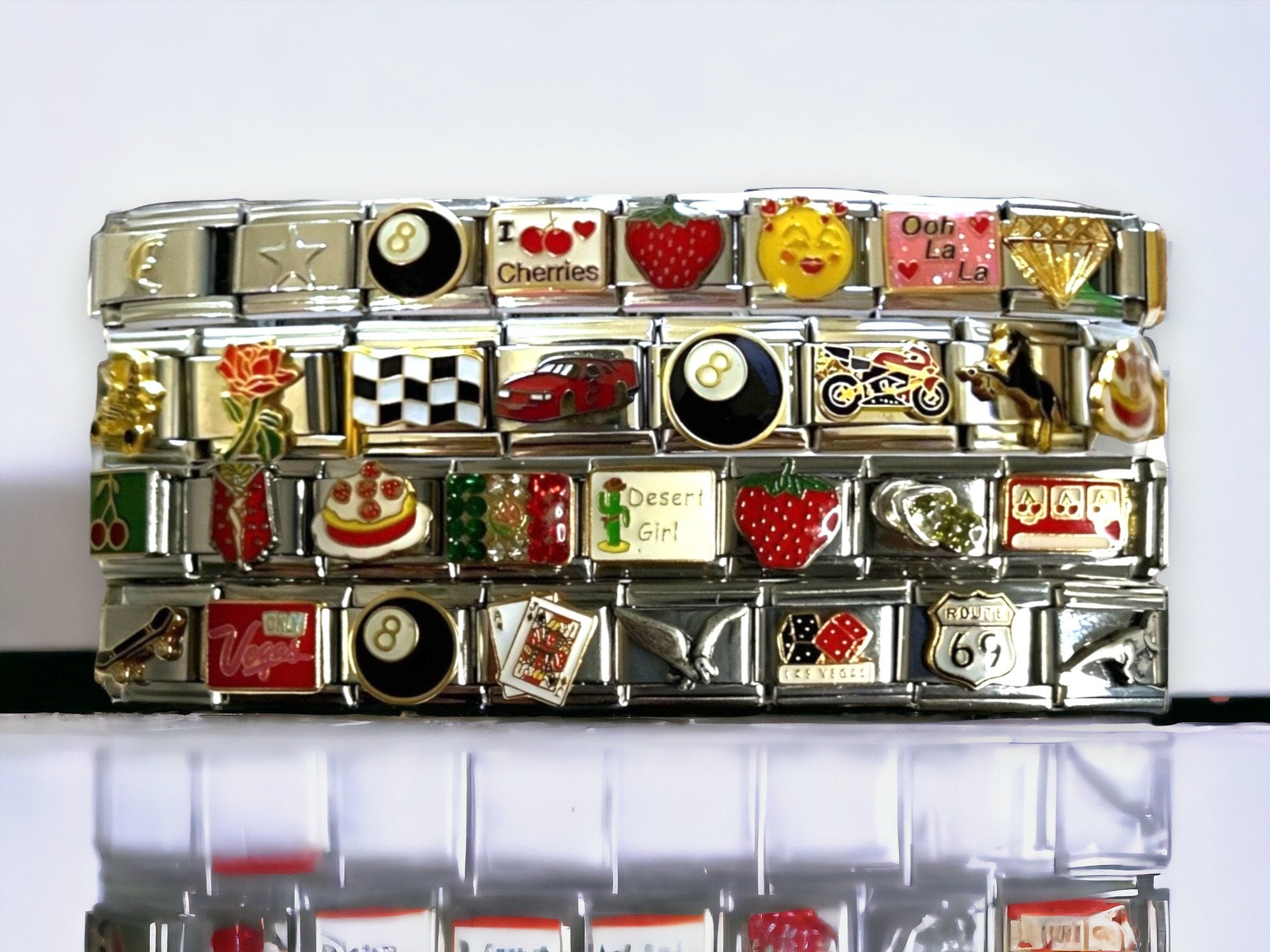Pulsera de encanto italiano Pulseras de encanto italiano vintage ...